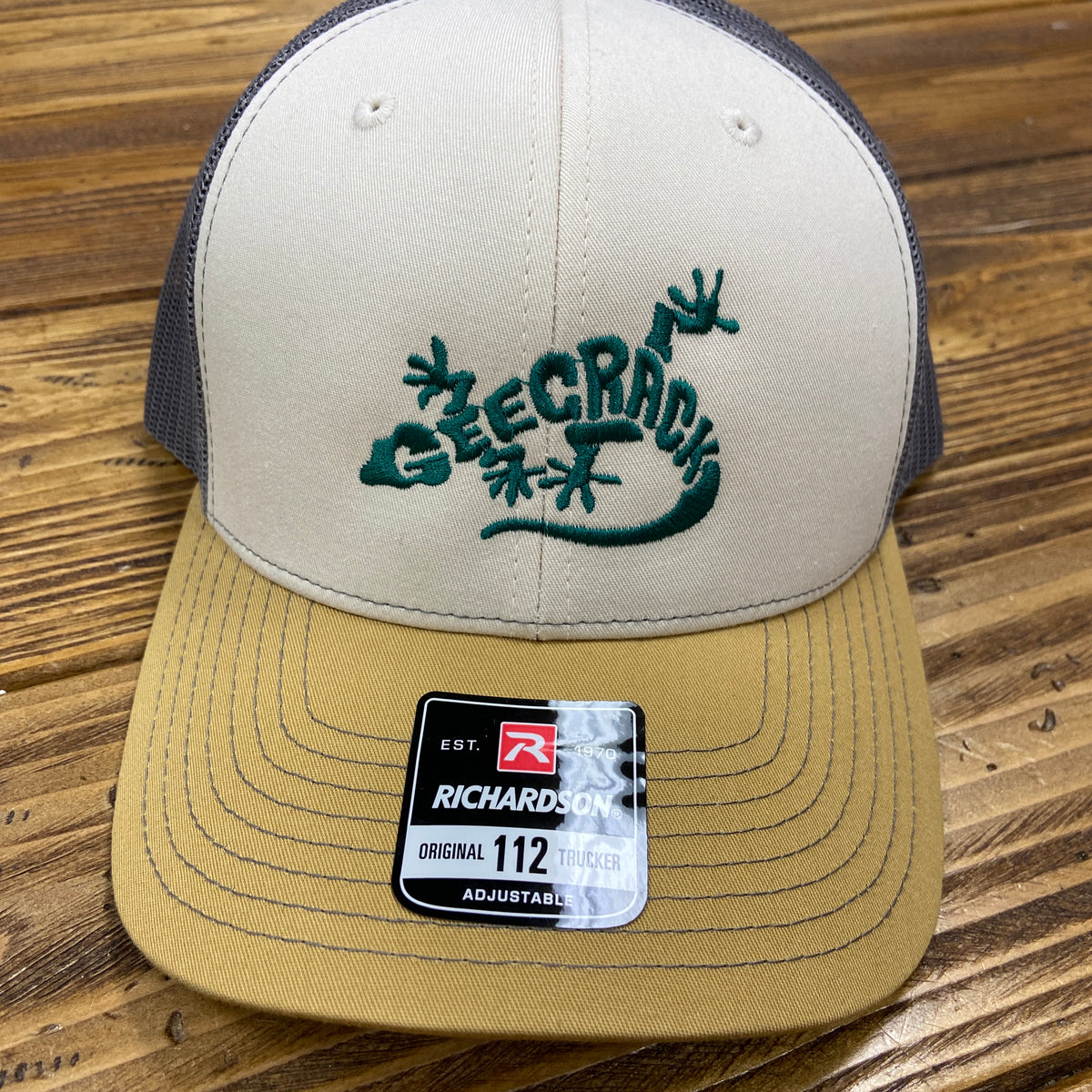 Geecrack Gekko Logo Hat Richardson 112 – Real Deal Tackle