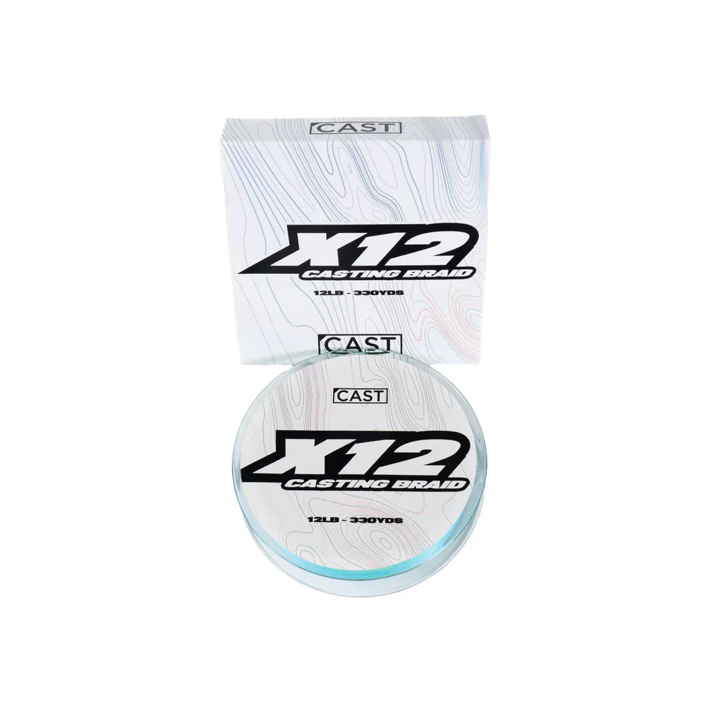 Cast Fishing X12 Casting Braid Braided Line – Real Deal Tackle